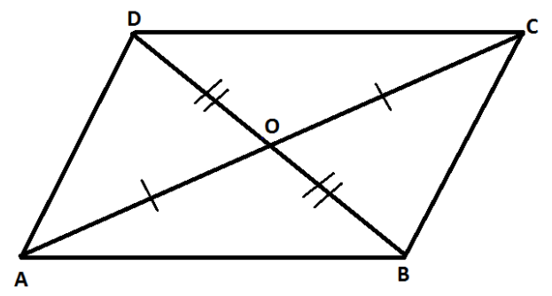 If the diagonals of a quadrilateral bisect each other , then it is a parallelogram