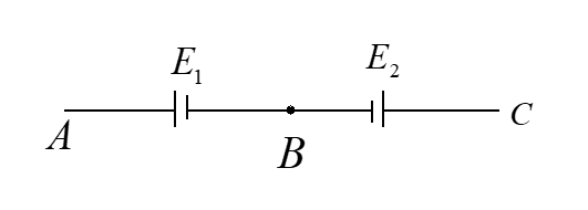 Two cells of emf E1 and E2 E1E2 are connected shown class 12 physics CBSE