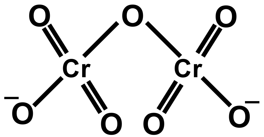 Which is the correct statement about $C{{r}_{2}}O_{7}^{2-}$ structure?A ...