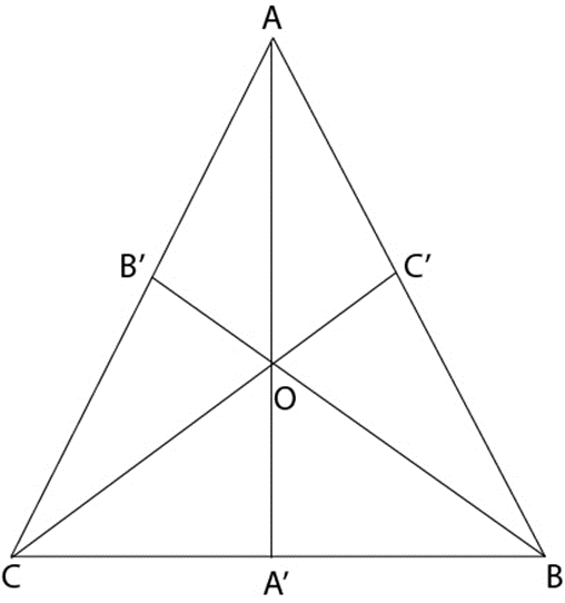 The point of concurrency of three altitude of a triangle is called its A.IncenterB.CircumcenterC ...