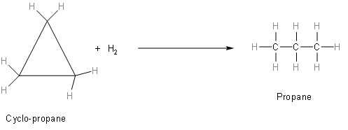 Consider the following two reactions i Propene +H2 class 11 chemistry JEE_Main